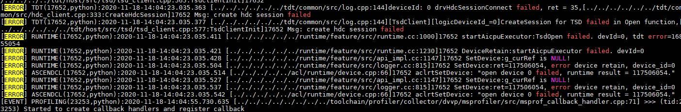 在模型运行时遇到报错 Runtimeerror Initialize” 模型运行常见问题 常见问题 Ascend Extension For Pytorch60rc2开发文档 昇腾社区